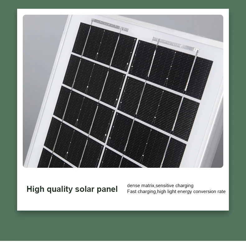Portable USB Charging Fan with Solar Power - 2 Years Warranty