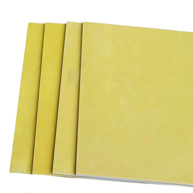 Yellow Polymer Fibreboards Epoxy Resin Boards Smart Material Sheet High ...