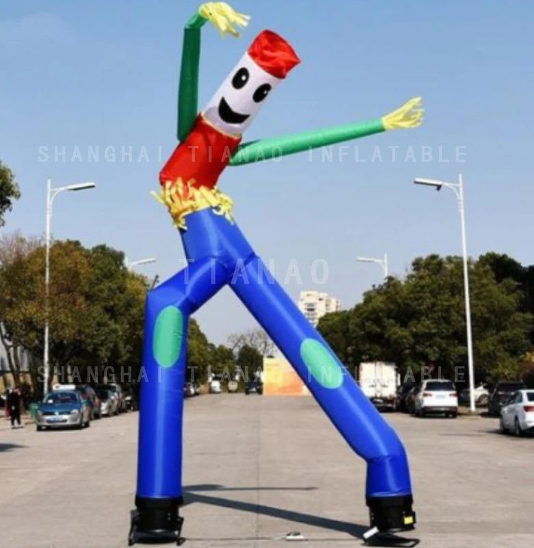 Customized inflatable sky dancer with two legs inflatable two legs air ...