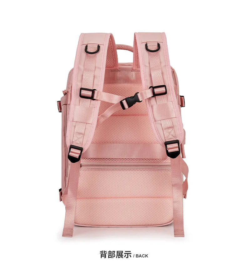Custom Boarding Travel Backpack Women Backpack Multi-function Pockets ...