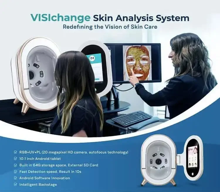 Korean Ai Skin Analysis Machine 3d Popular Health Machine Skin And Hair ...