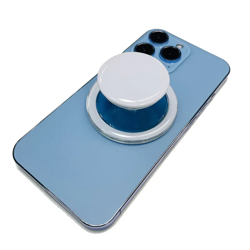 N52 Transparent Clear Magnetic Removable Phone Grip Socket For Magsafe ...