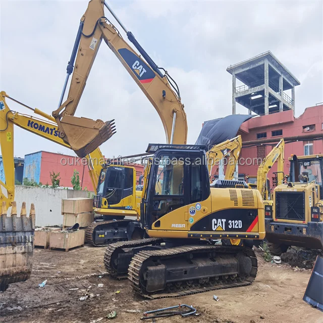 Used Cat 313c Excavator,13ton Cat 312d 315d 320d Hydraulic Crawler ...