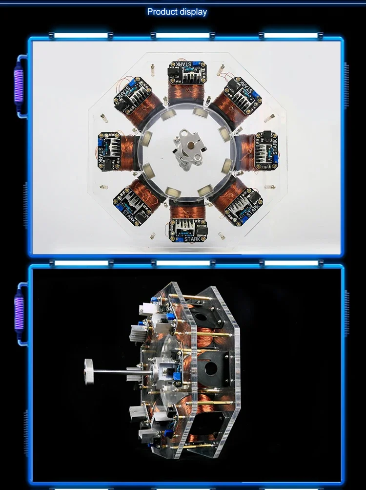 8-Level Large Bedini Brushless Motor Disc - High Power Perpetual Motion ...