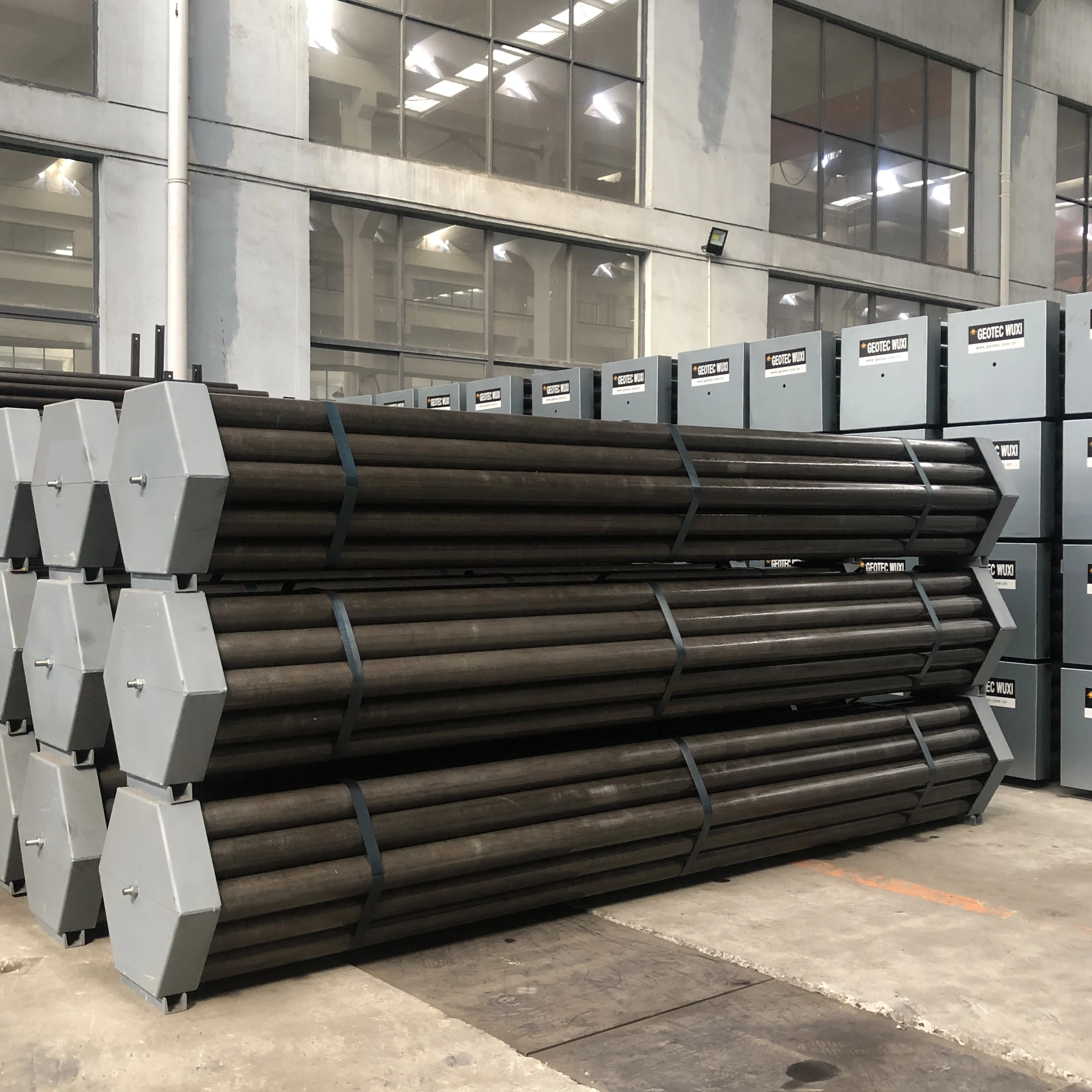 Crown Aw Bw Nw Hw Drill Rod 1.5m 3m Rotary Stainless Steel Pipes - Buy ...