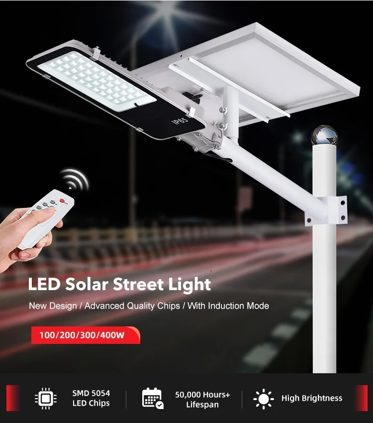 High Quality Dimmable 300w Outdoor Road Square Pathway Waterproof Solar ...