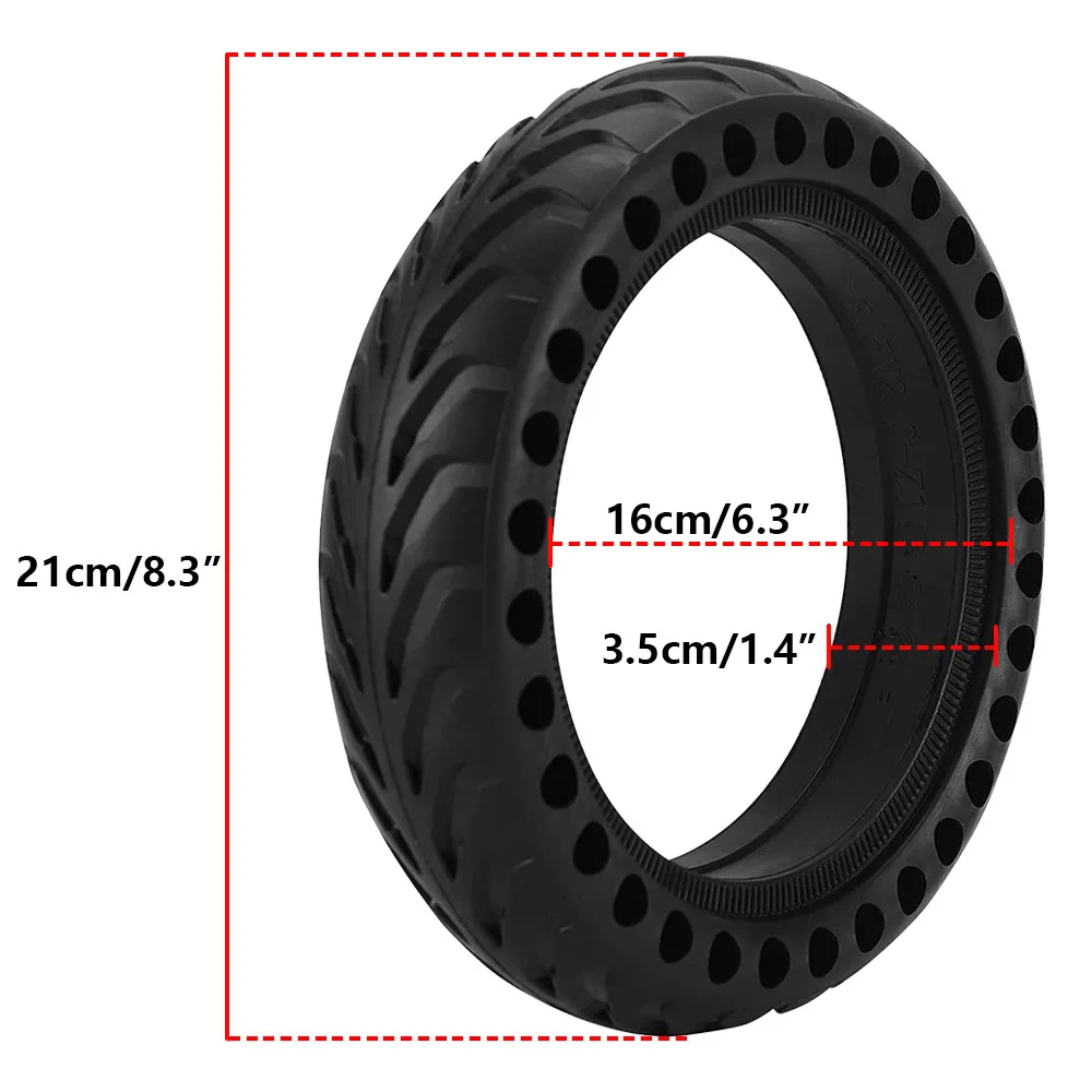 New Image Eu Stock Solid Tire For Xiaomi M365 Pro Electric Scooter Tire ...