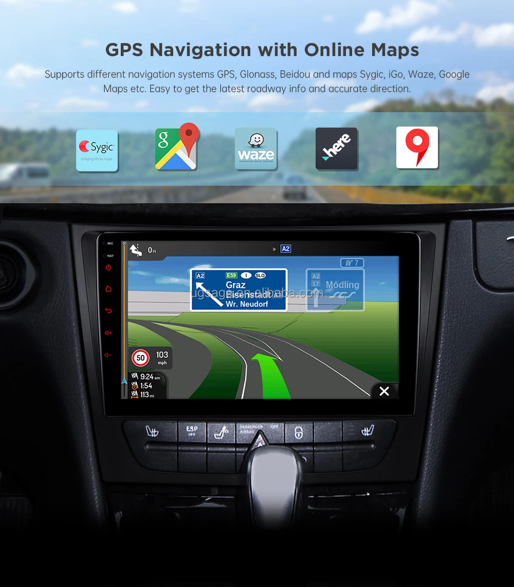 Xtrons 9 Inch Touch Screen Android Car Video Player For Mercedes-benz E ...