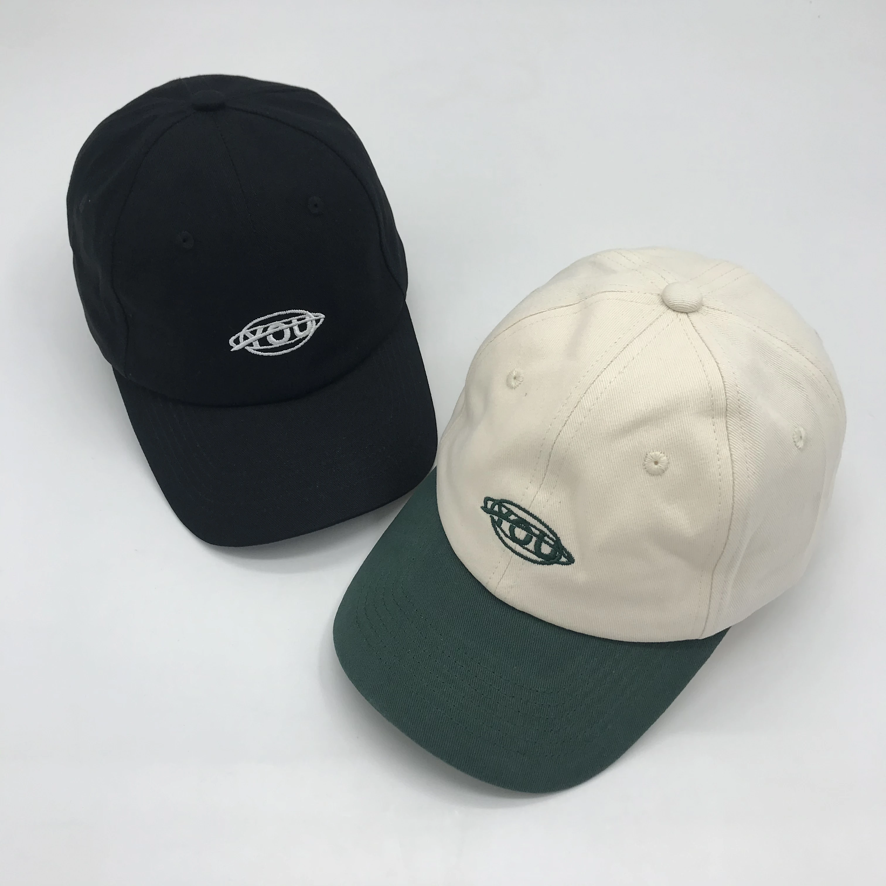 Wholesale High Quality Custom Cap Hat - Two Tone Cotton