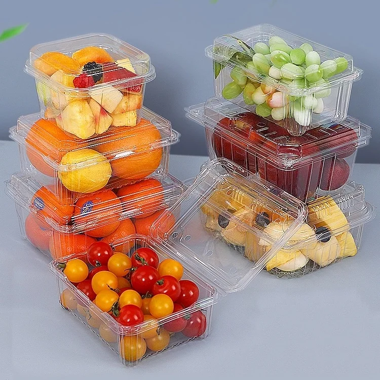Hot Selling Plastic Disposable Fruit Meat Tray Containers Eco-friendly ...