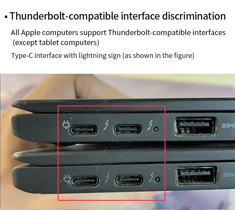 Thunderbolt3/4-compatible Gpu Dock Notebook To Graphics Card Adapter ...