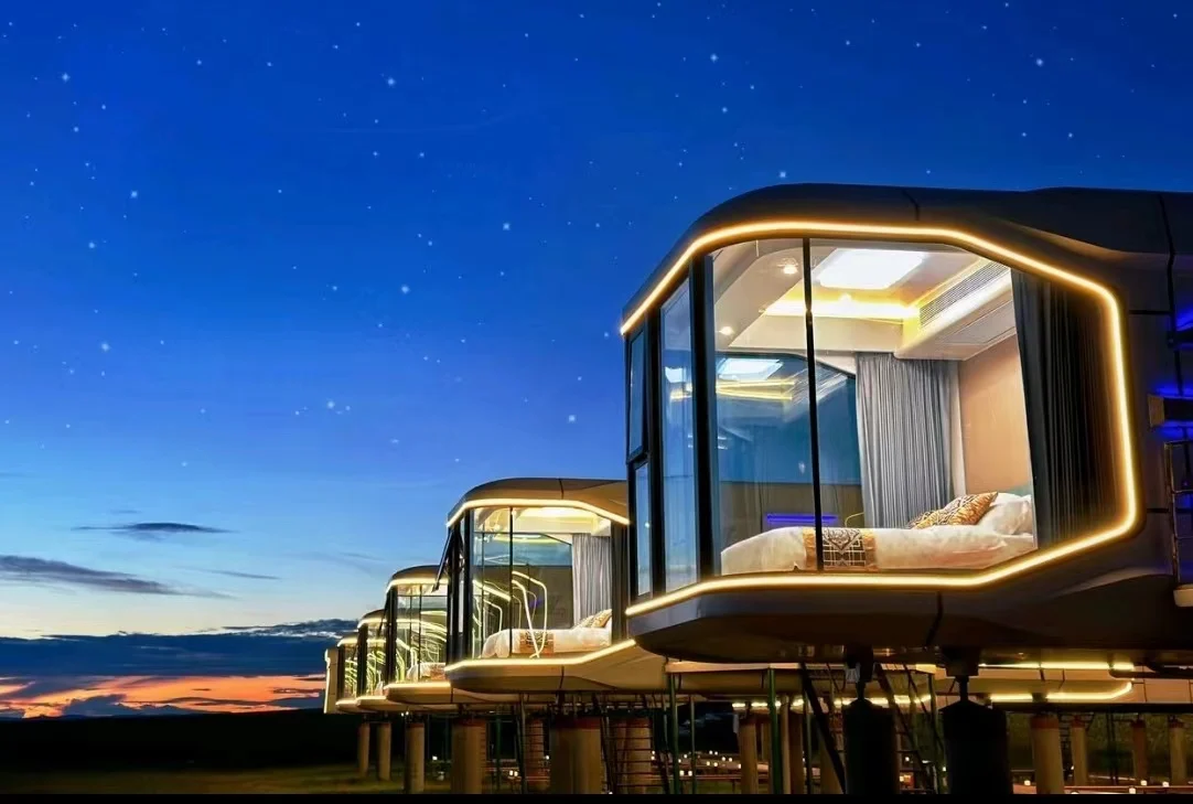 Sleeping Space Capsule Container House - Hot Sale Future Concept