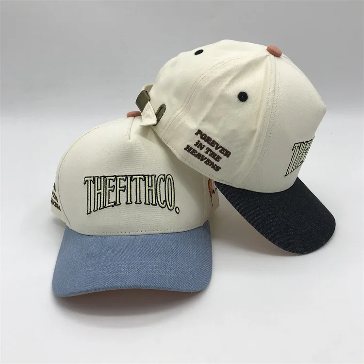 Custom 5 Panel Structured Hats - Durable & Stylish Caps