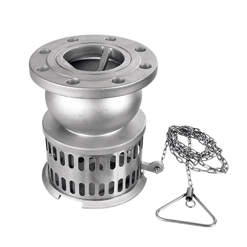 Stainless Steel Foot Valves - Durable & Versatile Solutions