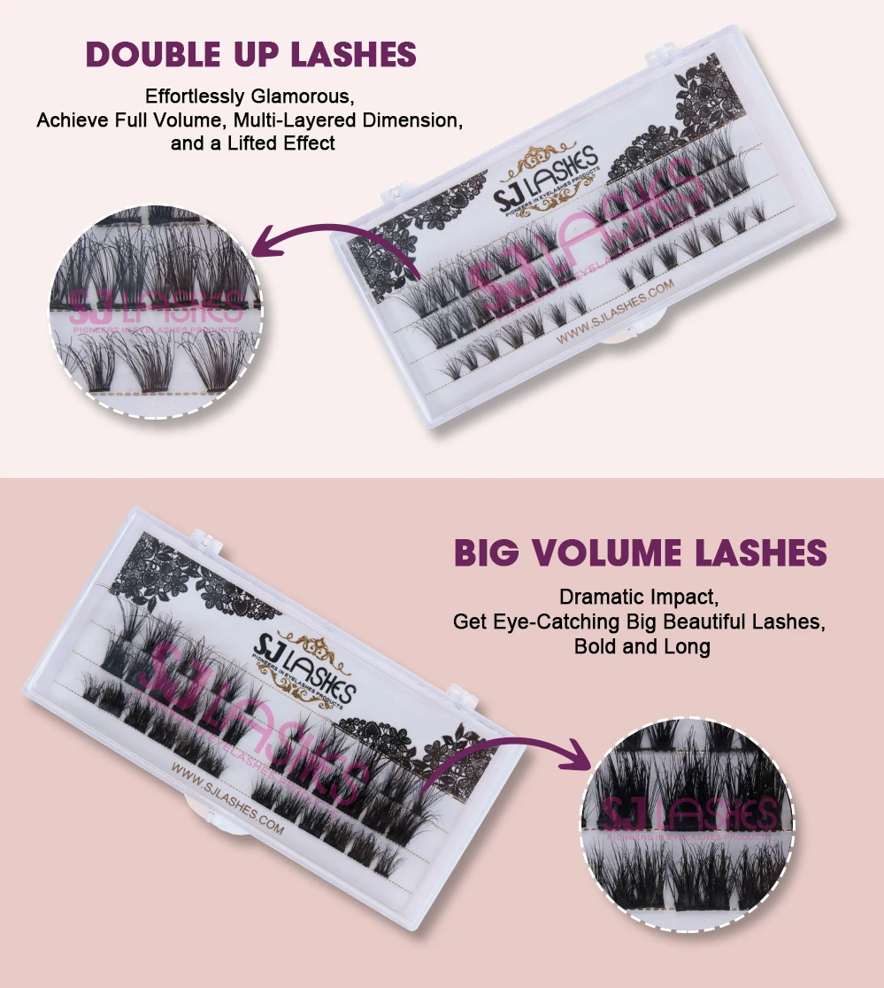 Pre Mapped Lashes - Wide Faux Mink Lash Extensions