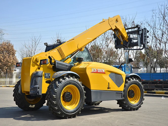17 Meter Height Telescopic Boom Loaders 4.5ton Telehandlers