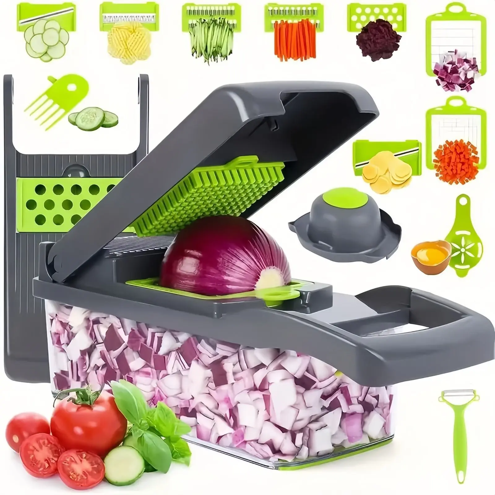 Kitchen Multifunctional Vegetable Cutter - Sustainable & Durable