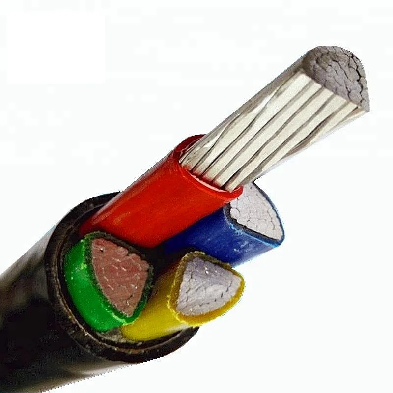 Aluminum Cable Al Xlpe Pvc 4x300 4x240 4x185 4x150 4x120 4x95 4x70 4x50 ...