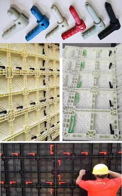 Plastic Formwork - Durable, Reusable, and Easy to Assemble