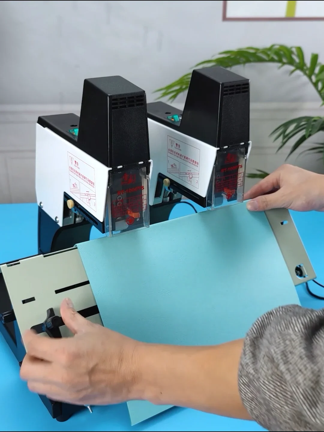 Rayson St-1000ts Automatic Heavy Duty Electric Stapler 40 Sheets ...