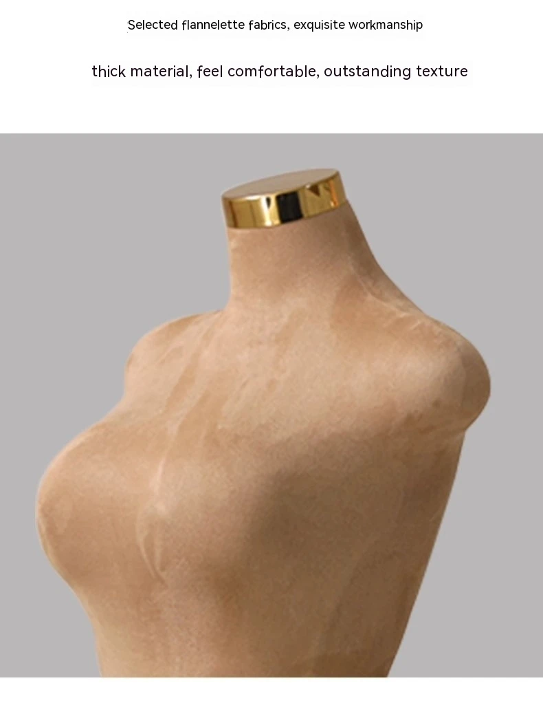 BBL Women's Dress Form Mannequin with Golden Stand for Curvy Ladies ...