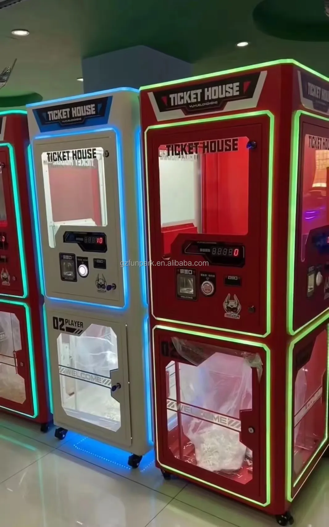 Ticket House Ticket Counter Machine - Funpark Game Machine