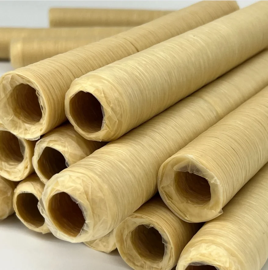 Artificial Shirred Edible Halal Collagen Protein Sausage Casing - Buy ...