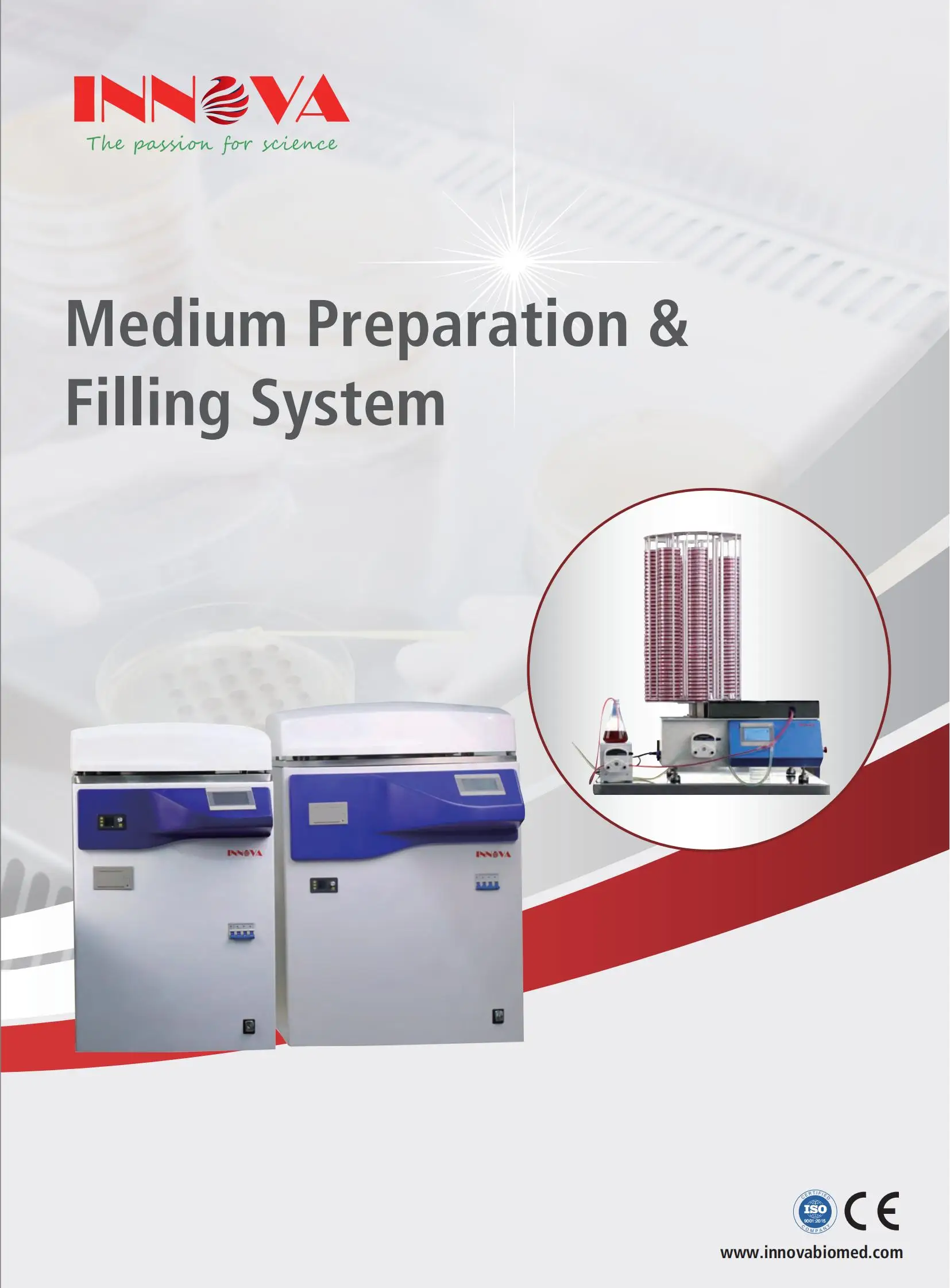 Automatic High Temperature Sterilizing Culture Media Preparation Machine