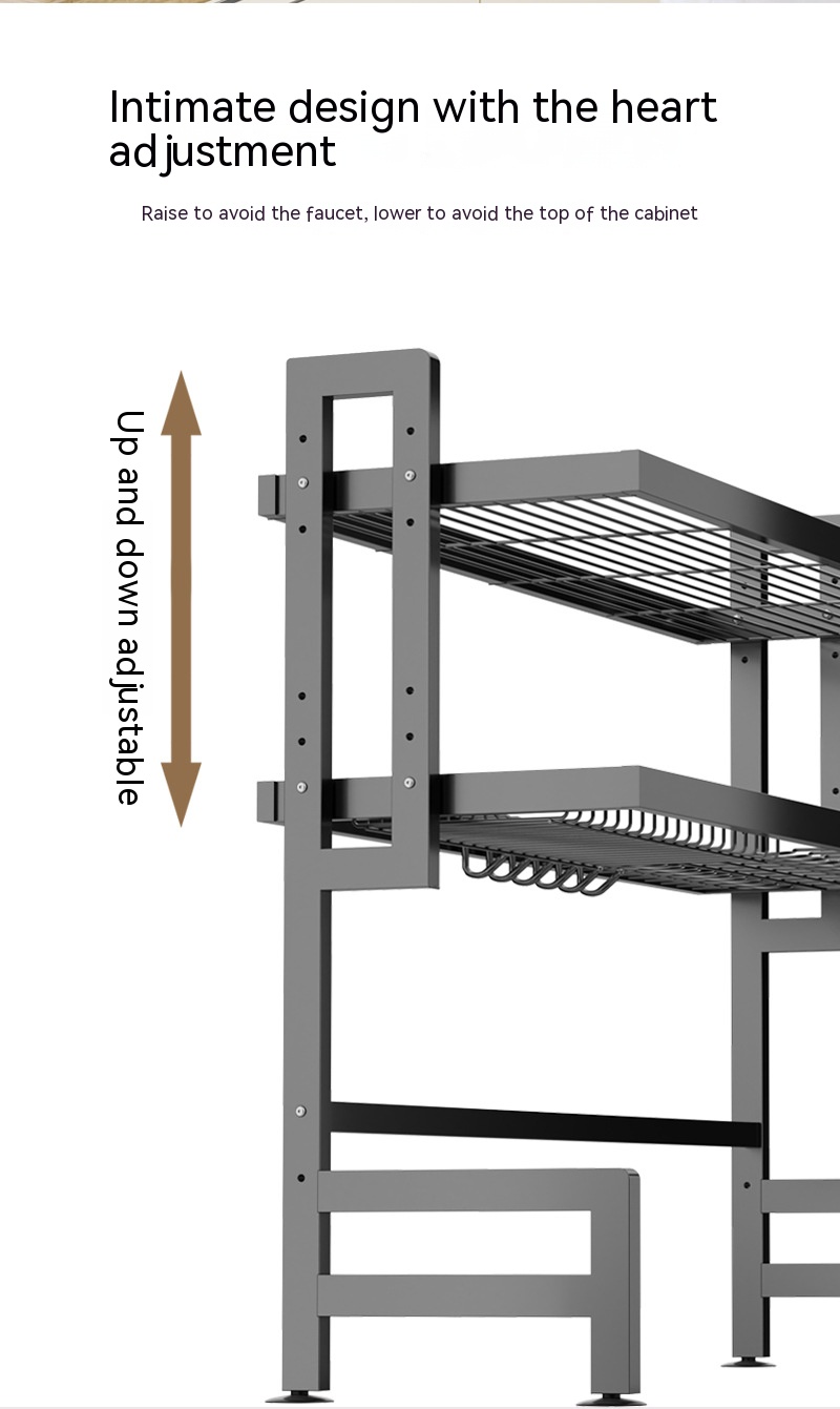 Sustainable Dish Drainer Rack - Efficient Kitchen Storage