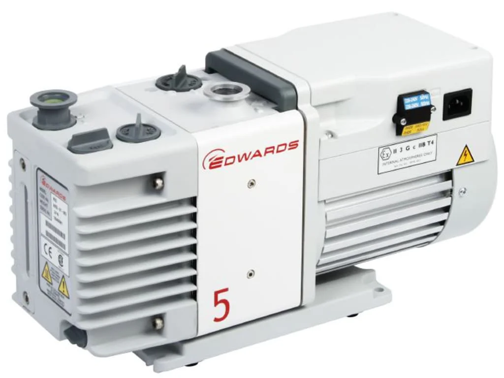 Edwards RV5 Dual Stage Rotary Vane Vacuum Pump-Hover Technology