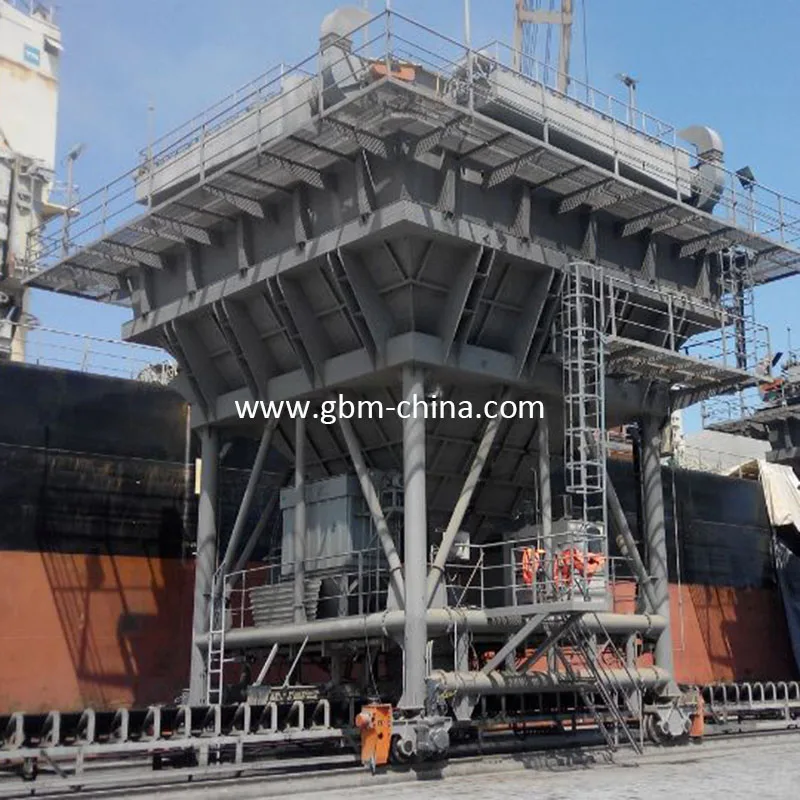 Belt Conveyor Unloading Hopper Intake Mobile Port Eco-hopper