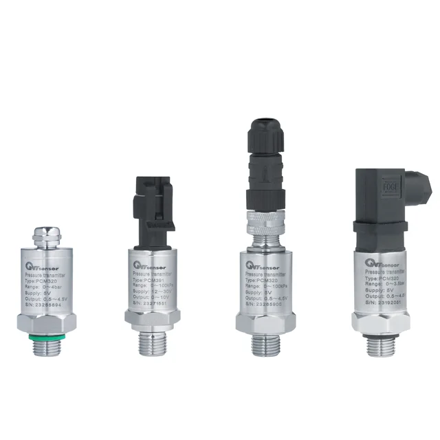 1000 Bar Pressure Transducer HVAC Air Pressure Sensor 3.3V 5V 400 Bar 4 ...