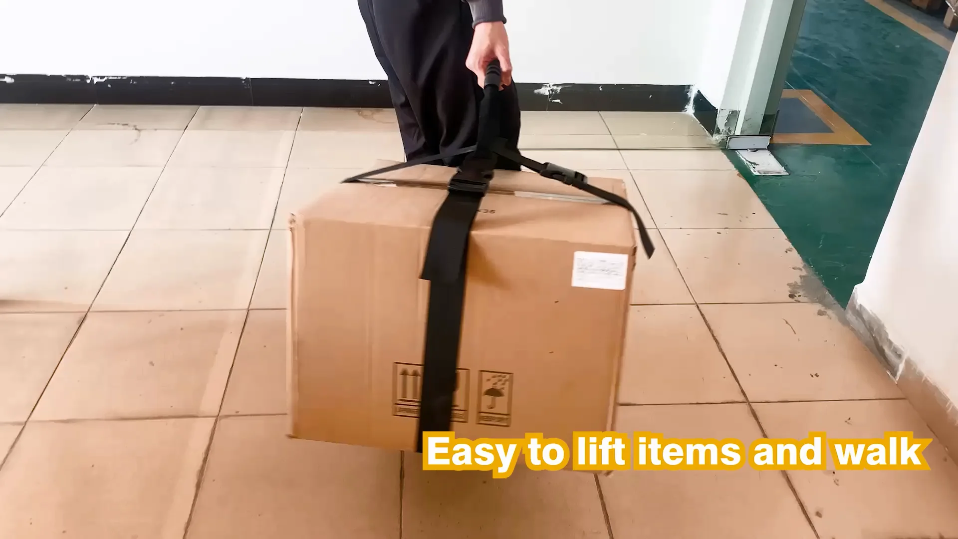 Portable Carrying Strap With Handle Adjustable Belt Cross Style Carry ...