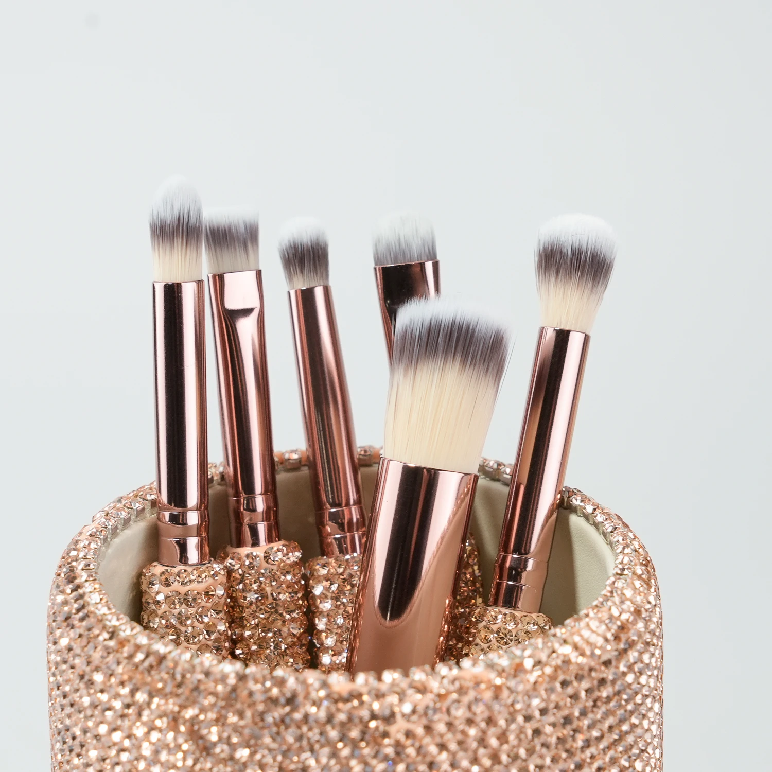 30pcs 28pcs Bundle Professional Glam Brush Set Bling Portable Custom ...