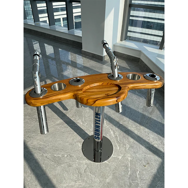 Customized Teak Wood Fishing Rocket Launcher - Buy Fighting Chair ...