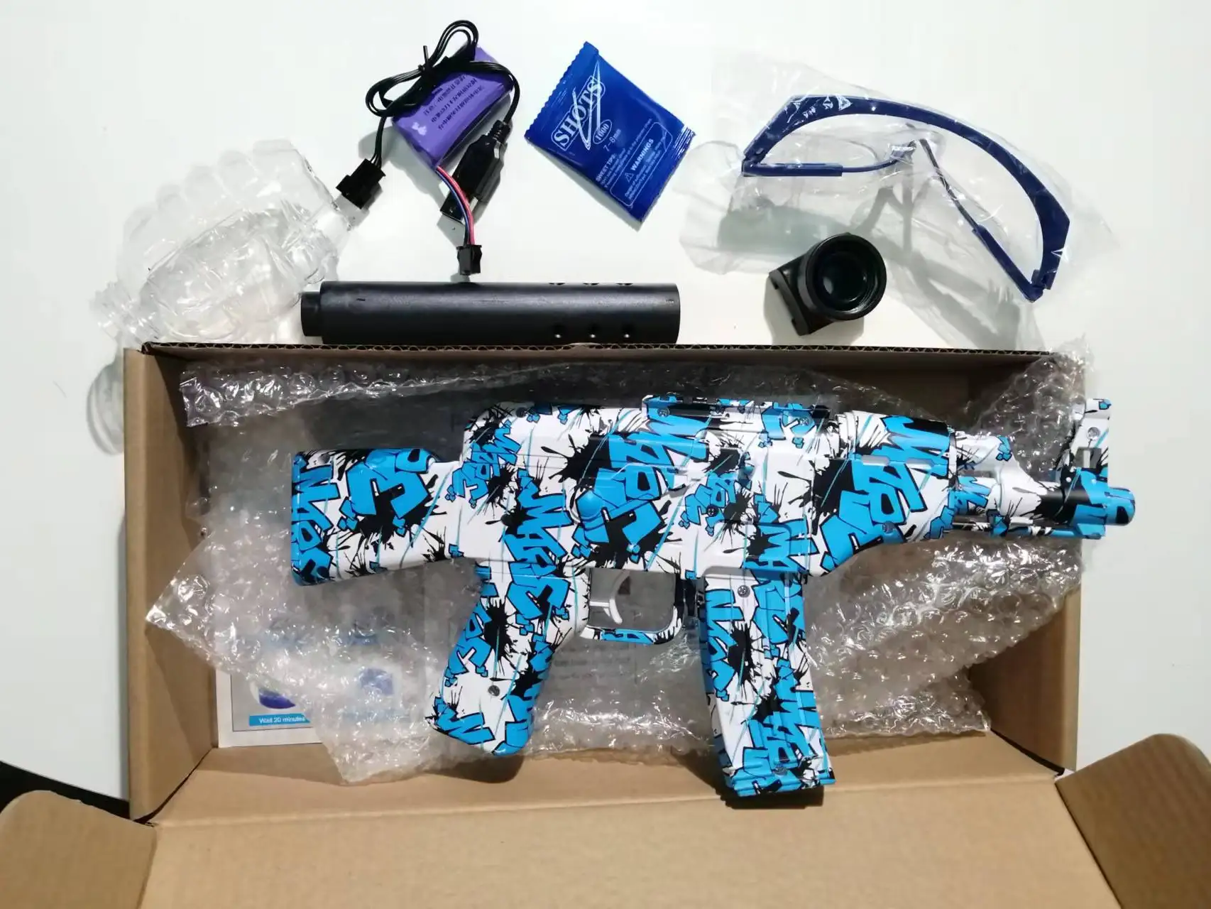 2023 New Shell Ejecting Bb Toy Gun Pistol Soft Bullet Accessories Gel ...