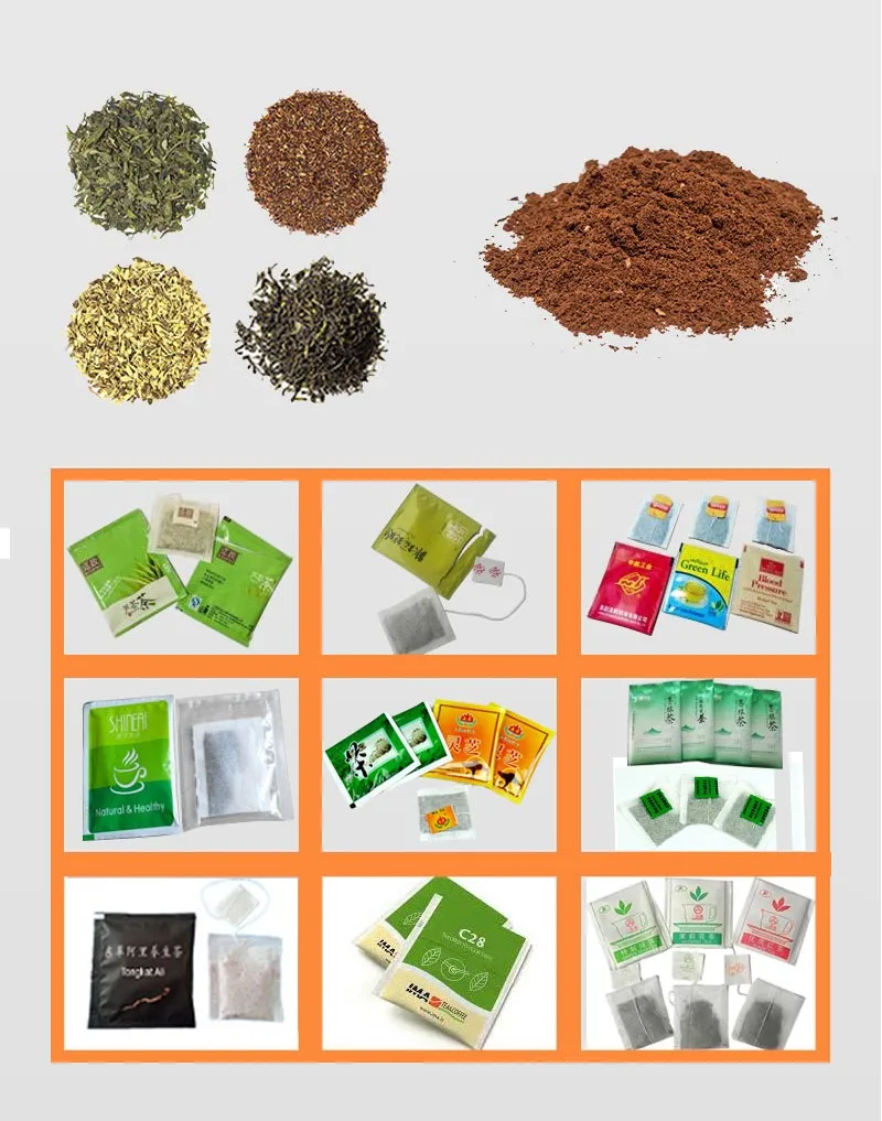 High Efficiency Tea Packing Bag Machine Easy Operation Tea Bag ...
