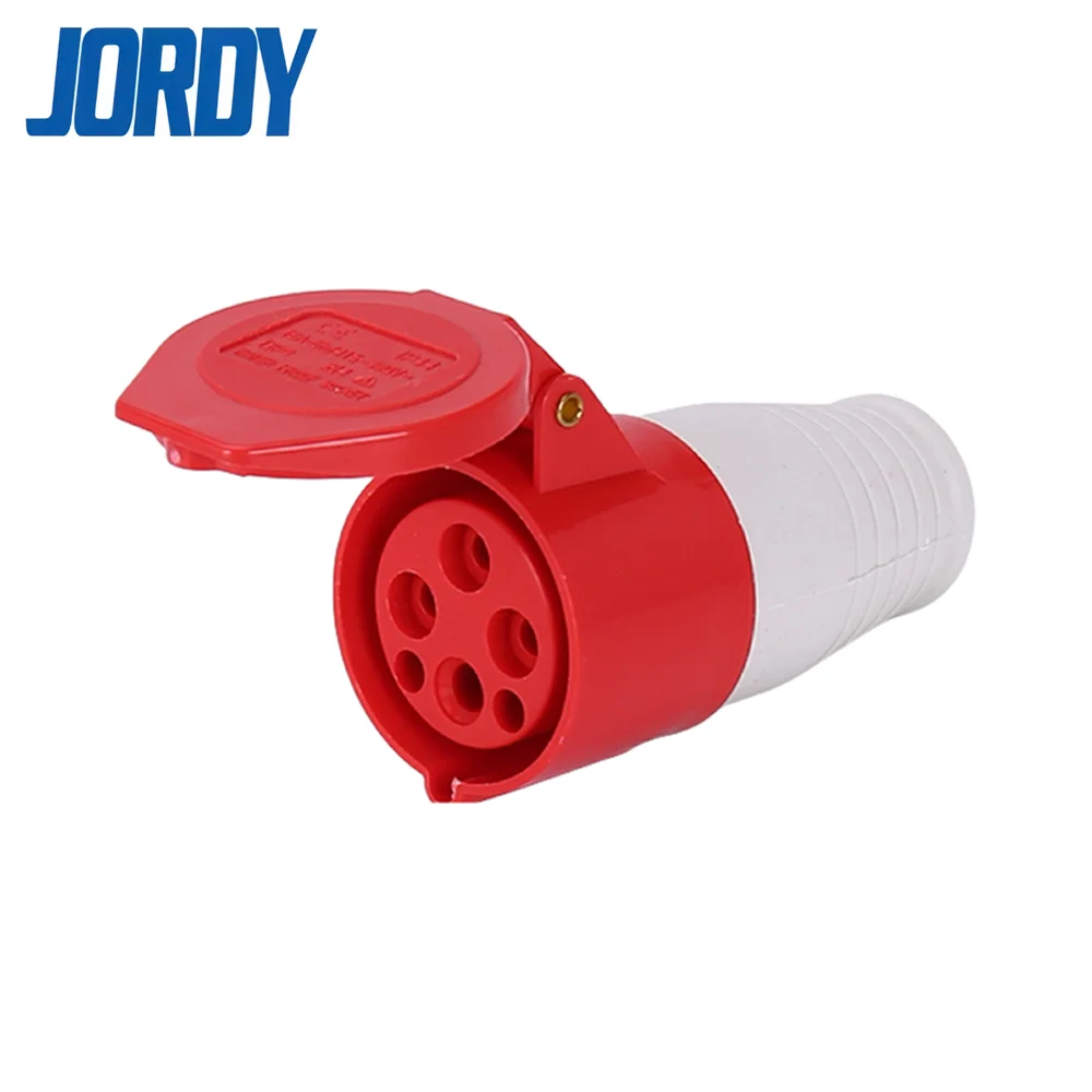 Connector Ip44 Industrial Plug And Socket 380-415v 32a 3p+e 4 Pin ...