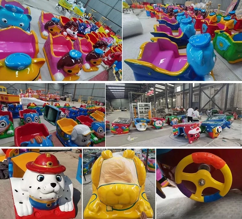 Kiddie Mini Roller Coaster - Fun Electric Train Ride