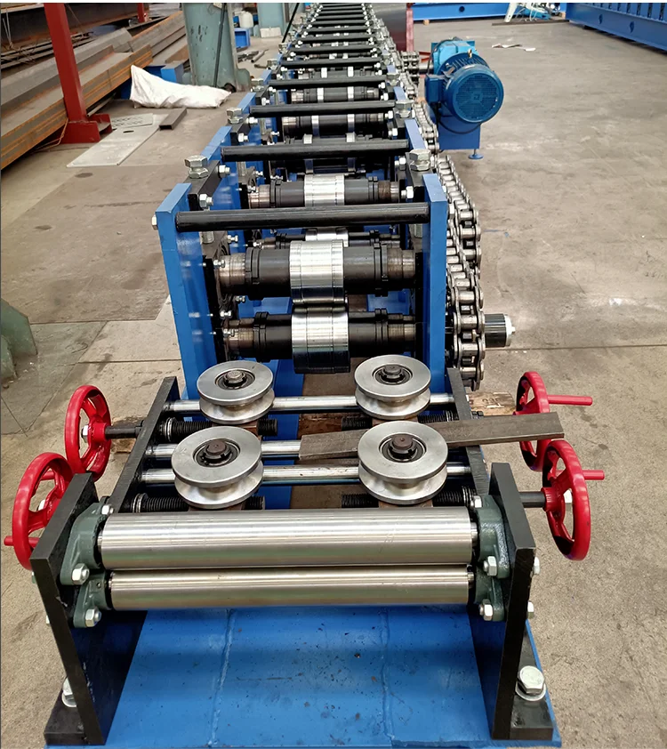 Automatic C Section Purlin Cold Forming Steel Cold Roll Forming Machine ...
