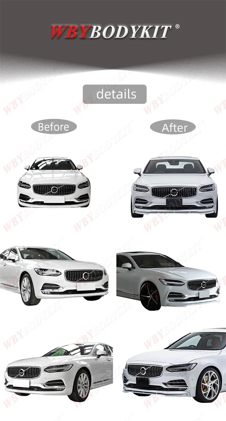 Fenders Side Skirt Front Lip Exhaust Tail Nozzle Shovel Front Air Knife ...