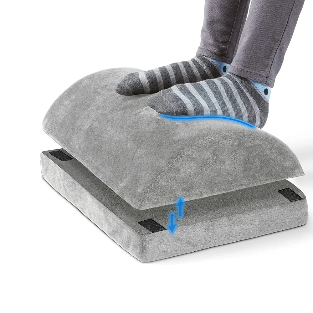 Office Foot Rest Under Desk Footrest Pillow Adjustable Ergonomic Foot ...