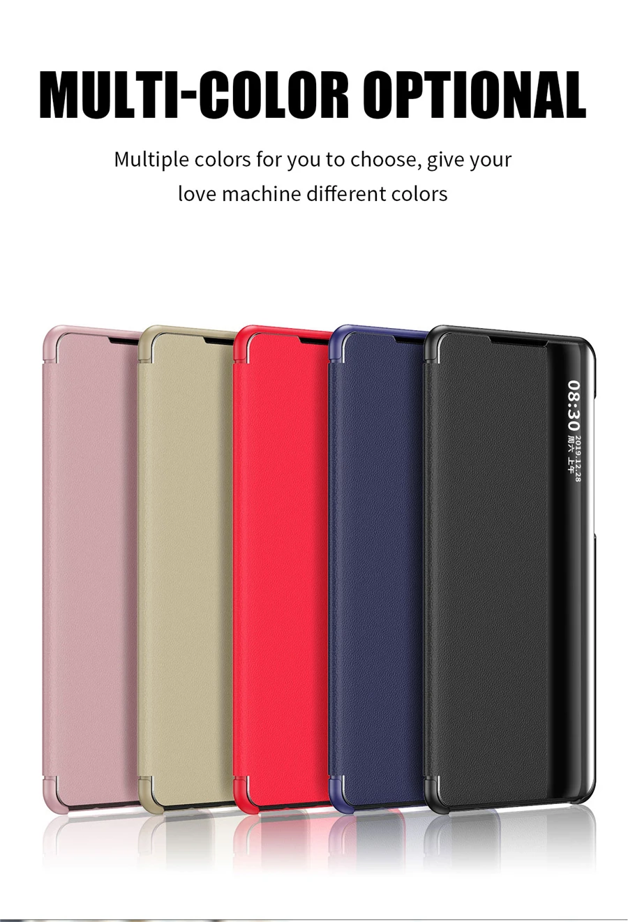Smart View Window Flip Case for Samsung for Galaxy S22 S20 Ultra S21 FE ...