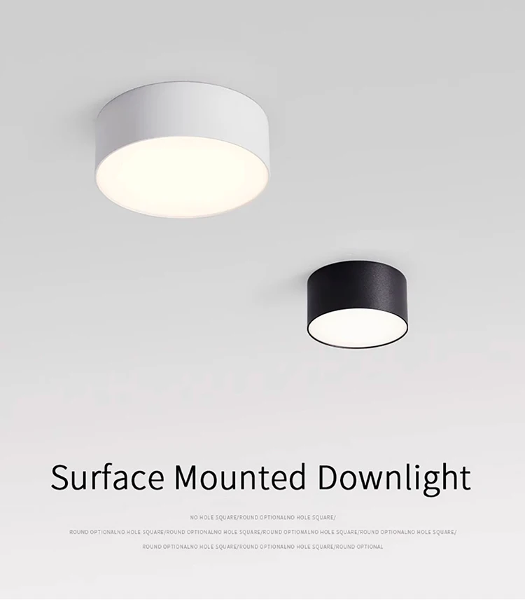 Modern Surface Mounted LED Downlights for Efficient Lighting