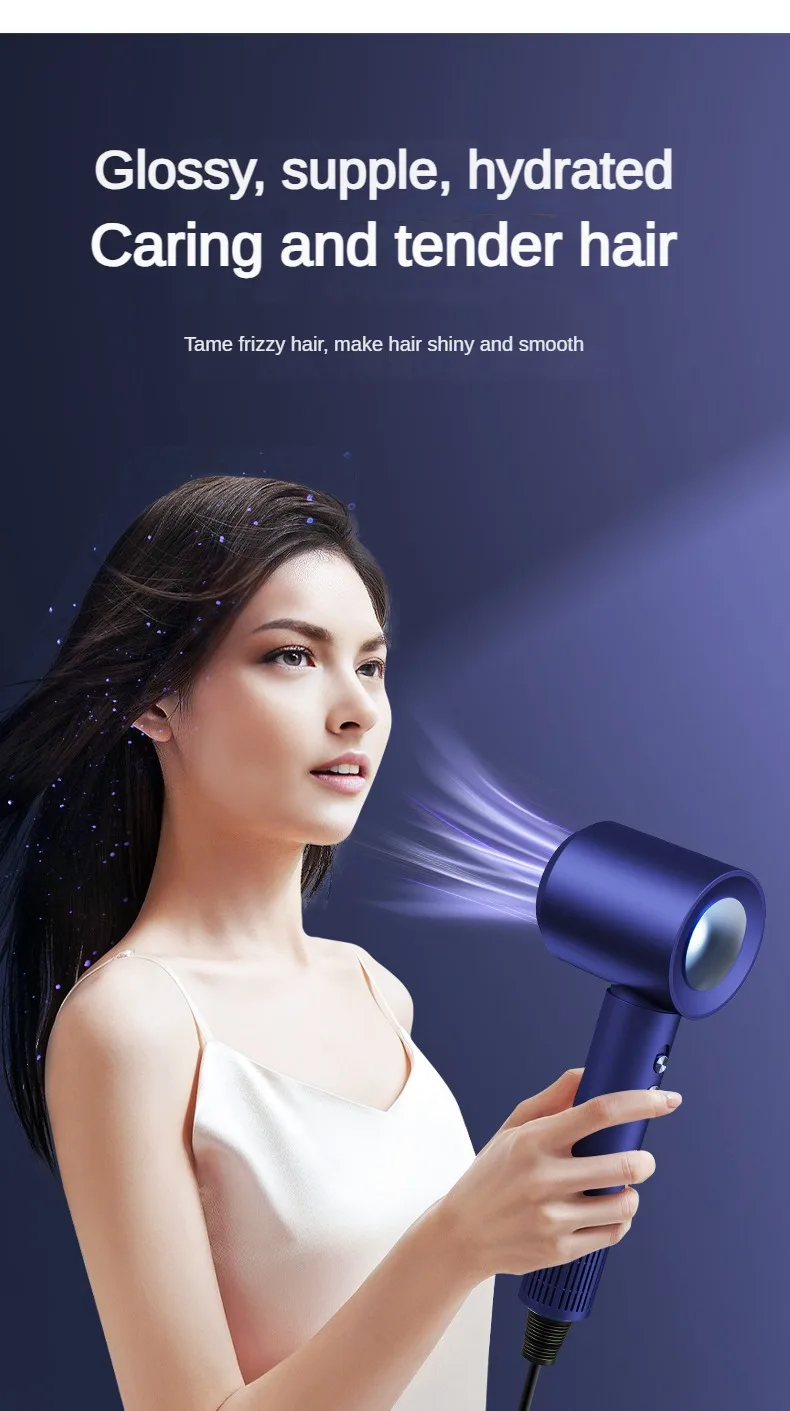 2024 Ionic Blow Professional Blower With Comb Custom Quiet Private