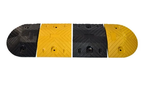 Rubber Speed Bump 350mm Type B Concrete/asphalt Road Rubber Traffic ...