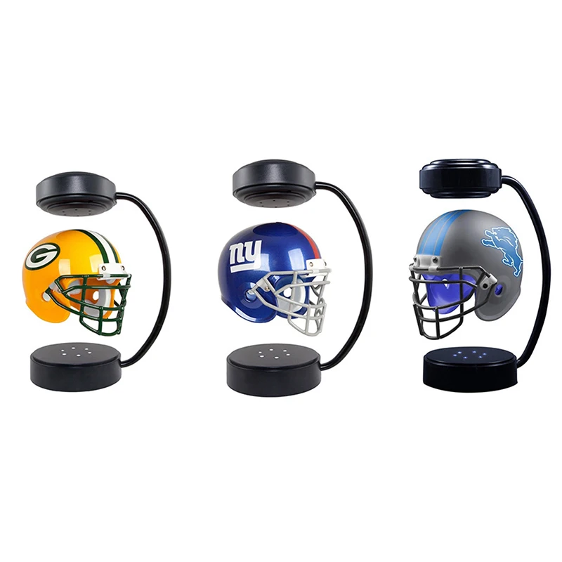 Rotating Football Helmets Maglev Floating Stand Levitation Magneticic ...