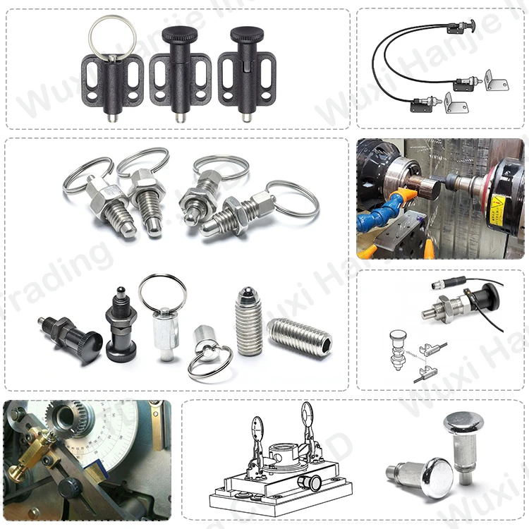Fasteners Spring Loaded Locking Plunger Indexing Pin with Knob| Alibaba.com