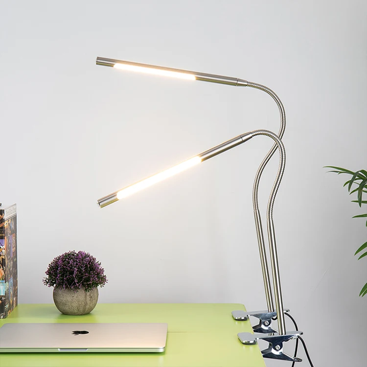 Jaiyi New Design Metal Clamp Lamp Modern 5-level Brightness Office ...