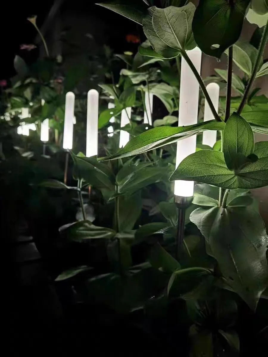 Lumind Reed Light Lamp Colorful Outdoor Waterproof Landscape Brightened ...